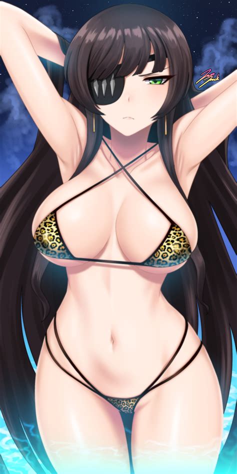 Jazz Jack Lee Jisoo Counterside Multi Strapped Bikini Absurdres