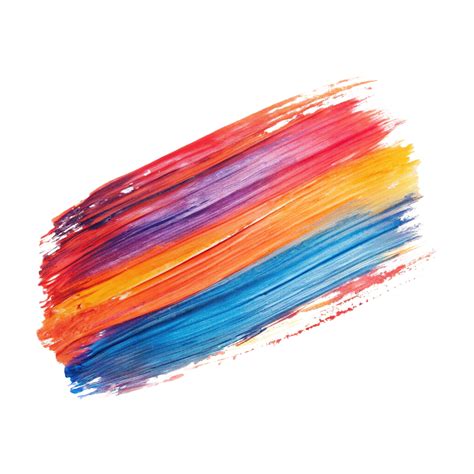 Abstract Colorful Paint Strokes Diagonal Brush Texture Background
