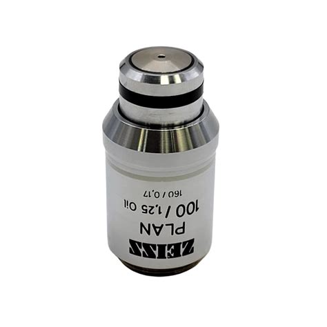 Zeiss Microscope Objective Plan 100x 125 Oil 160017 461932
