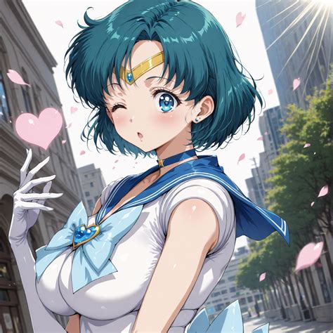Sailormercury02sailor Moon／セーラーマーキュリー美少女戦士セーラームーン｜ai Art Model