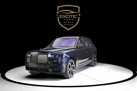 2021 Blue Rolls Royce Cullinan Black Badge Kit Facelift For Sale In
