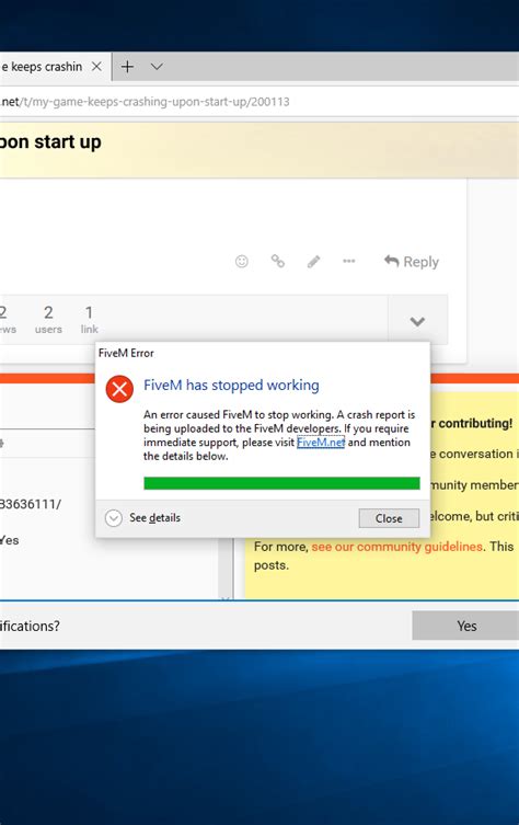 My Game Keeps Crashing Upon Start Up Fivem Client Support Cfxre