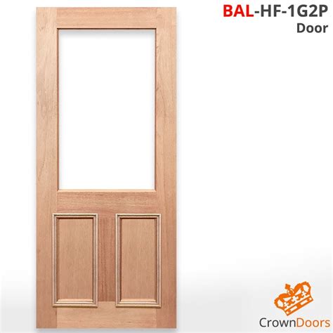 Bal Hf 1g2p Solid Timber Door Crown Doors