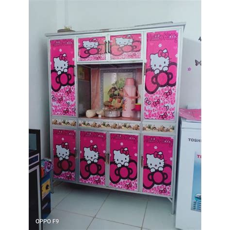 Jual Stiker Kaca Motif Hello Kitty Pink Pita Shopee Indonesia