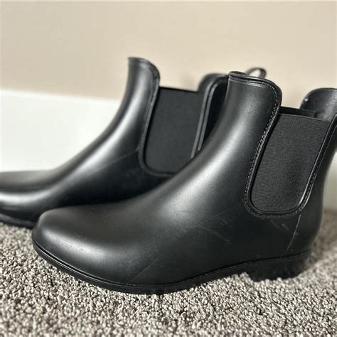 A New Day Womens Black Boots Depop