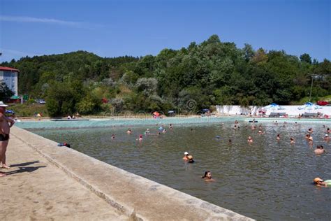 People At Sarata Monteoru Resort Editorial Stock Image Image Of Caucasian Activity 178684744