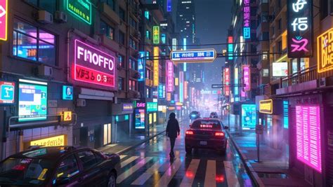 Free Neon Cyberpunk Night Image Cyberpunk Anime Neon Download At