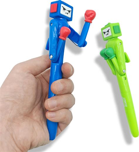 Nanykz Boxing Pen Robot （2pcs） With Punching Arm And