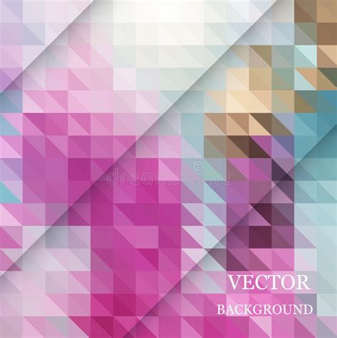 Abstract Background Gradient Geometric Vector Design Graphic Pattern In Minimal Style Stock