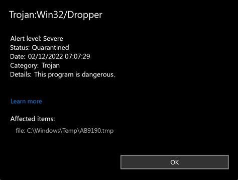 Trojanwin32dropper Virus Removal — How To Fix Guide