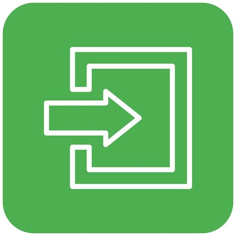 Log In Vector Icon Design Illustration Premium Vector