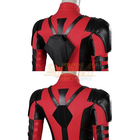 Lady Deadpool Cosplay Costume Deadpool 3 New Look Suit Top Level