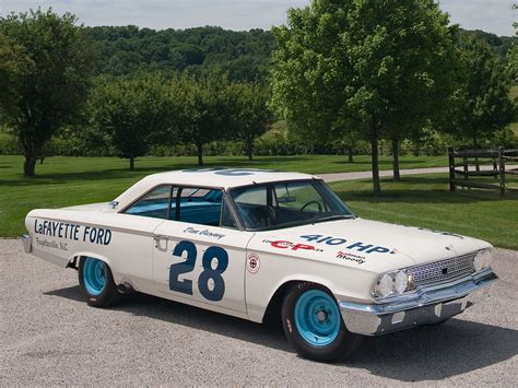 1963 Ford Galaxie 500 X L 427 Lightweight Nascar Race Racing Classic