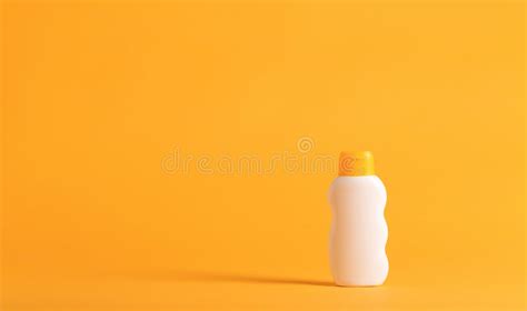 Sunscreeen On A Yellow Background Stock Image Image Of Sunblock