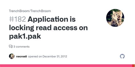 Application Is Locking Read Access On Pak1pak · Issue 182 · Trenchbroomtrenchbroom · Github