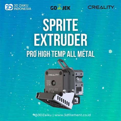 Jual Creality 3d Printer Sprite Extruder Pro High Temp All Metal Di