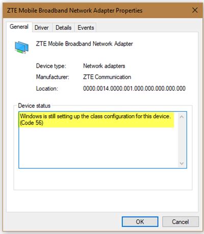Windows Is Still Setting Up The Class Configuration For This Device Code Davis Duct