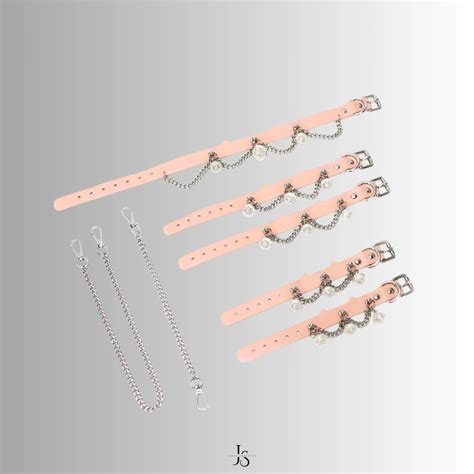 First Restraint Set For Beginners Collar Cuffs And Chains