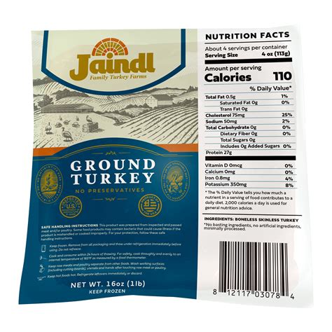 Ground Turkey Jaindl Farms