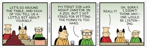 Pin By Roy David On Dilbert First Job Funny Janitor