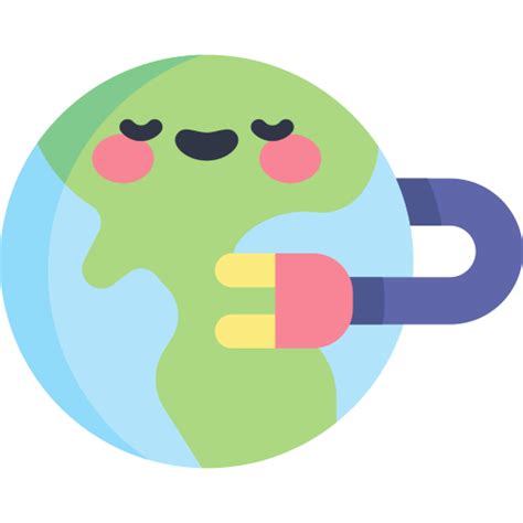 Plug Kawaii Flat Icon