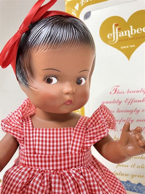 Effanbee Patsy Doll Patsy Black 1986 With Original Box And Certificate Patsy Black New