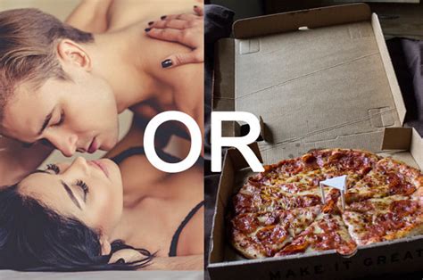 Can You Choose Between Sex And Cheese