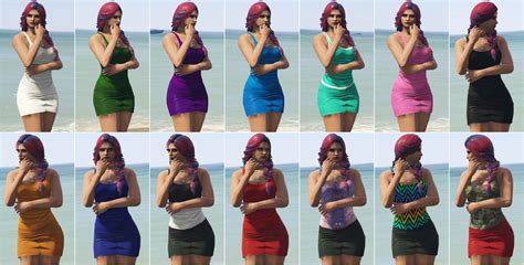 More Than 300 Textures For Mp Female Gta 5 Mod