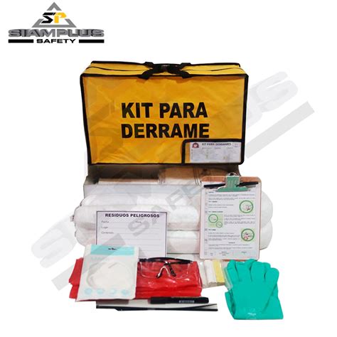 Kit Antiderrame Hidrocarburos Equipo Liviano 15 Ltr Siamplus Safety