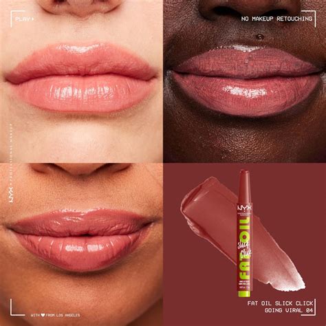 Nyx Professional Makeup Fat Oil Slick Click Lip Balm 04 Going Viral