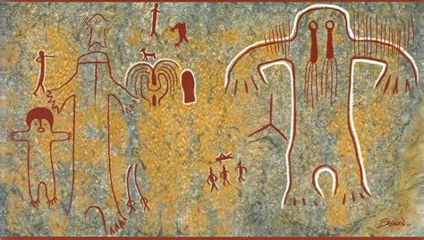 Native American Sasquatch Art