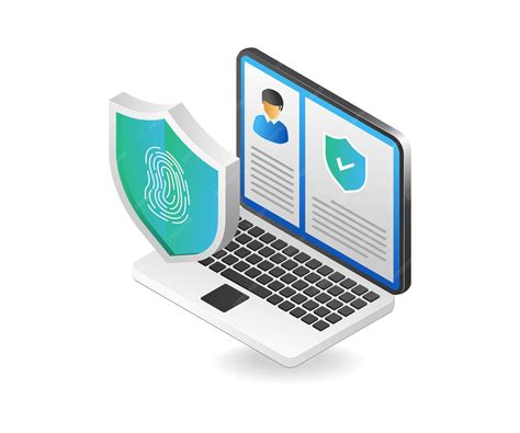 Premium Vector Isometric Flat 3d Illustration Concept Of Personal Data Account Security