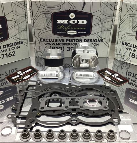 Top End Rebuild Kit Piston Kit 2016 24 Polaris Rzr Turbo Xp And Xp Pro