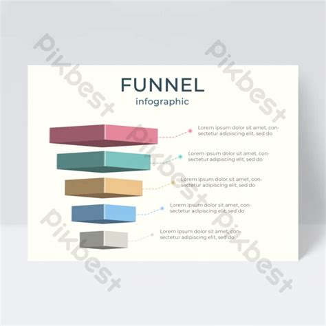 Business Statistics Analysis Marketing Data Funnel Model Flyer Psd
