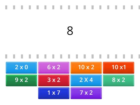 Grade 2 Multiplication Table 12510 Cada Oveja Con Su Pareja