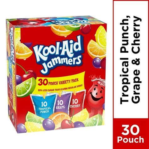 Kool Aid Jammers Pack Variety Drinks
