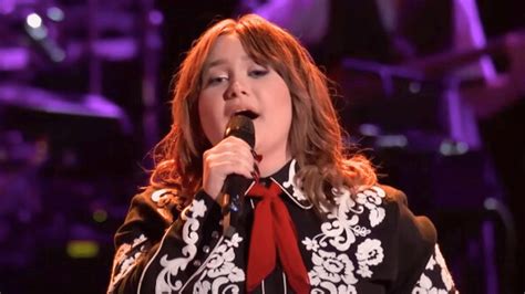 Ruby Leigh Captivates Voice Coaches With Blue By Leann Rimes