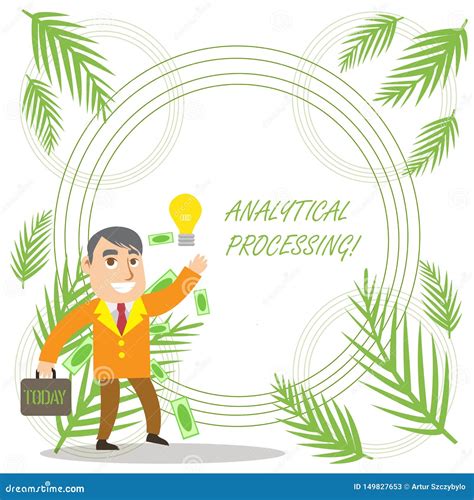 Conceptual Hand Writing Showing Analytical Processing Business Photo Showcasing Easily View