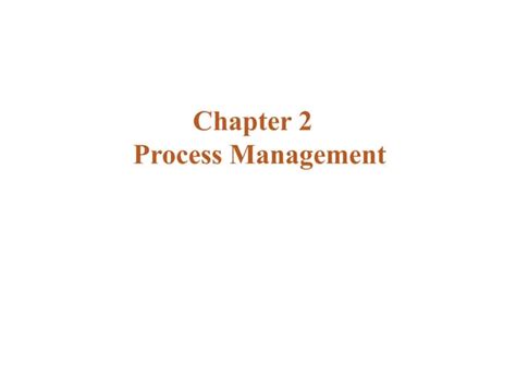 02 Operating System Process State Synchronization Ppt