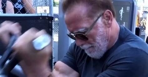 Arnold Schwarzenegger Shows Off Incredible Biceps At 76 As He Trains