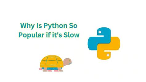 Why Is Python So Popular If Its Slow Rpythonaws