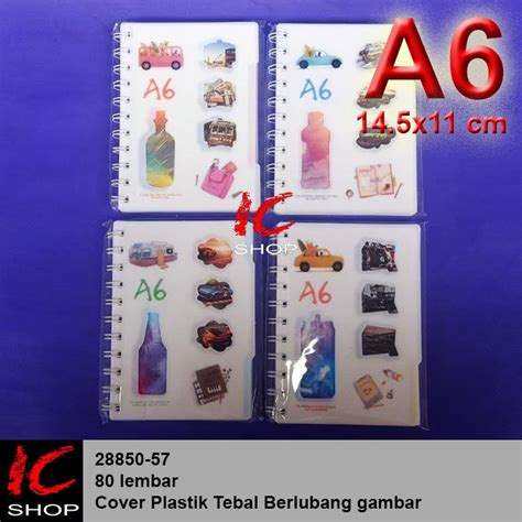 Jual Notebook Kecil Ukuran A6 Buku Catatan Spiral Shopee Indonesia