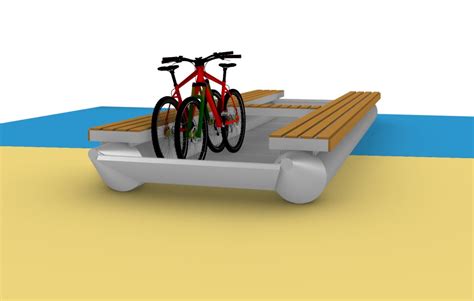 Unser Dingi Bills Pontonboote