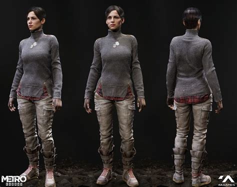 Artstation Anna Suits Metro Exodus Maryna Chemerys Anna Miller