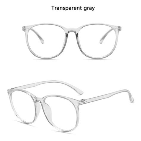 Vintage Anti Blue Light Glasses Office Computer Glasses Unisex Gray Ebay