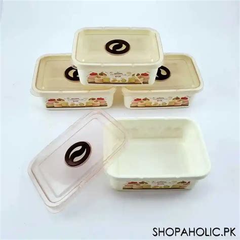 Buy Pack Of 4 Microwave Box Small Price In Pakistan Shopaholicpk