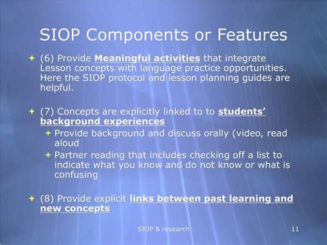 Ppt The Siop Model Powerpoint Presentation Free Download Id4315489
