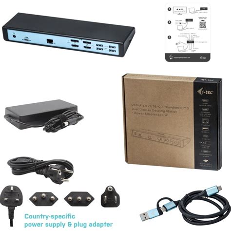 I Tec Usb Usb C Thunderbolt Professional Dual K Display Dokovac Stanice Gen S Pd W