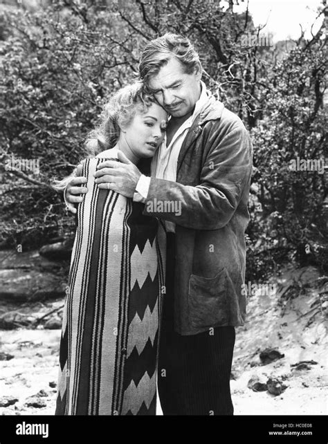 Clark Gable And Eleanor Parker In The Box Office Hit Film The King And