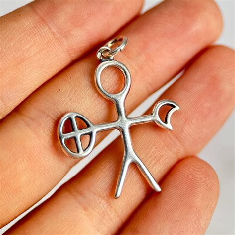 Noaidi Sami Shaman Pendant Silver 925 Wulflund